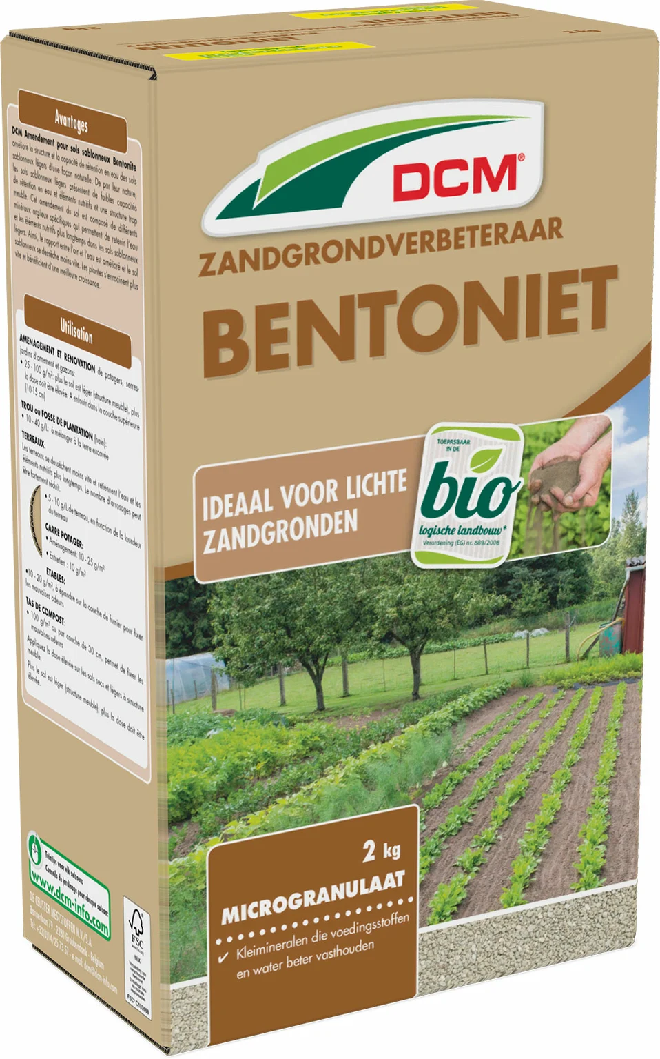 DCM Zandgrondverbeteraar Bentoniet - Groencentrum Witmarsum